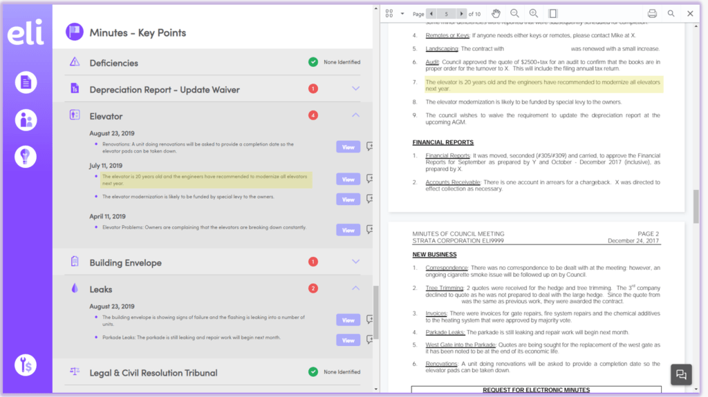 Condo & HOA Document Review for Property Managers - Eli